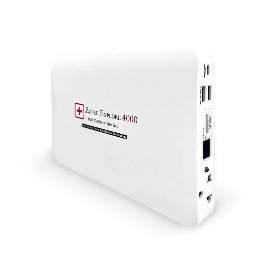 Explore 4000 External Travel CPAP Battery - CPAPmachines.ca